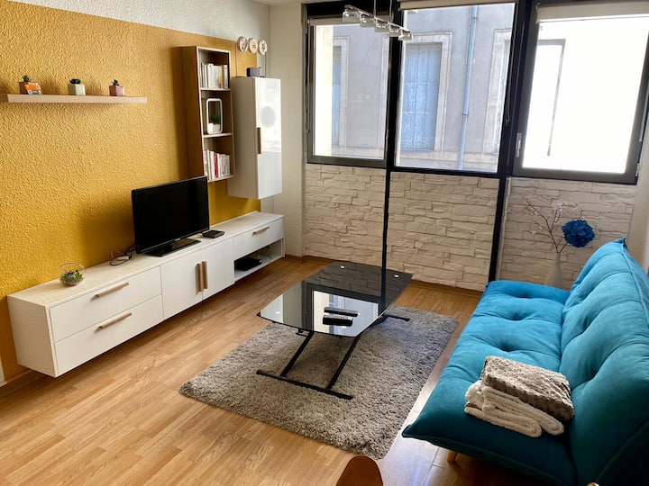 The City 2 Min Comédie, Gare, Tram, Baignoire,wifi - Le Zénith de Montpellier