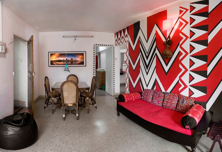 Airy And Artistic Apartment In Colva - Colva