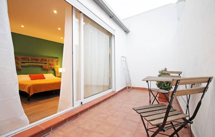 Amazing Attic With Terrace In Gothic Quarter - Barcelona