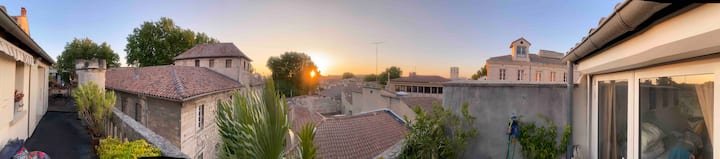 Hypcentre/unique Rooftop View/ac/3room/charmdesign - 아비뇽