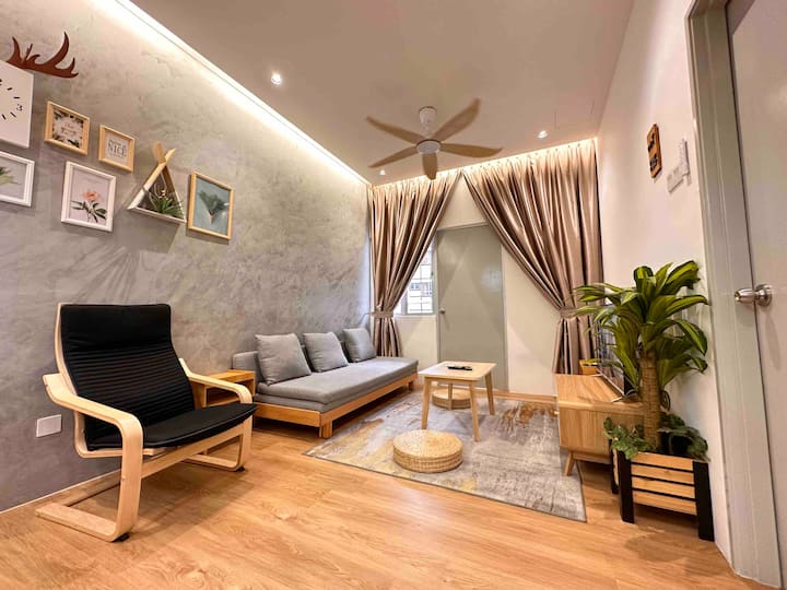 [Muji-style Apartment] @ Cameron Jaya (3r2b) 8 Pax - Tanah Rata