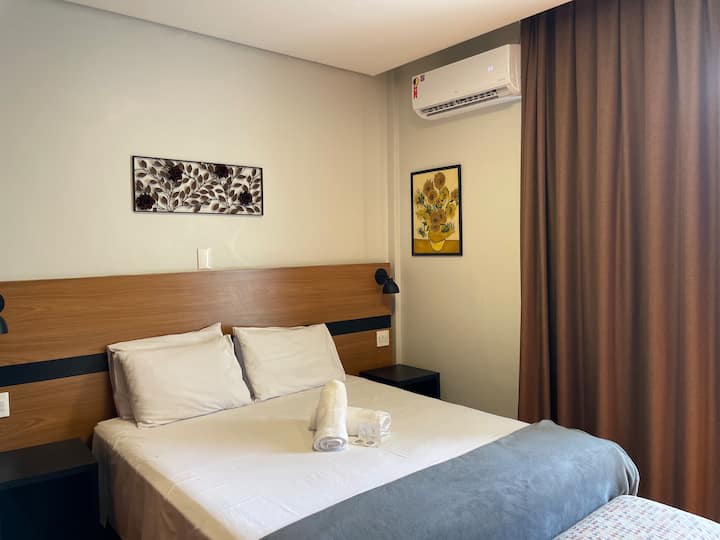 Lindo Loft C/ Ar-cond. No Centro, Em 6x Sem Juros! - Belo Horizonte