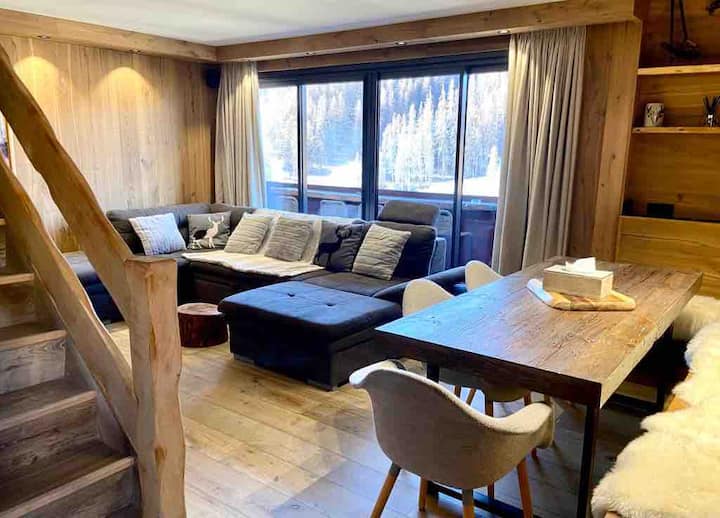 Chaleureux Duplex 4/5 Pièces - Esprit Chalet - Beuil