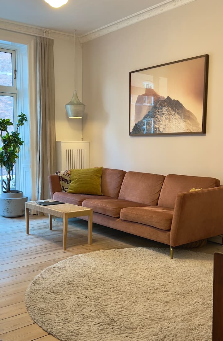 Central Familievenlig Charmerende Stille Lejlighed - Copenhaguen