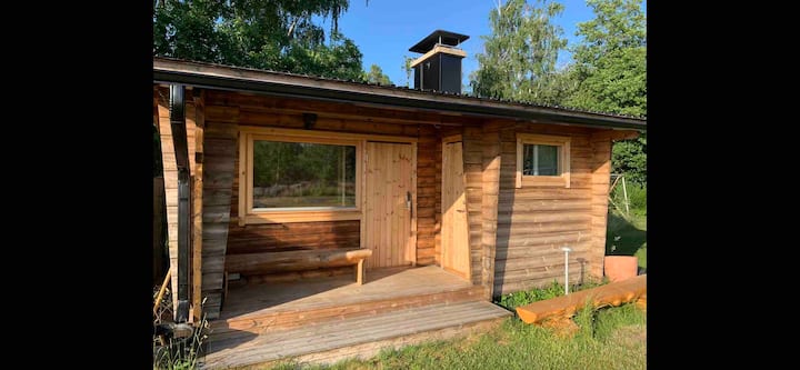 Beach Cottage, Strandstuga Med Egen Bastu - Mariehamn