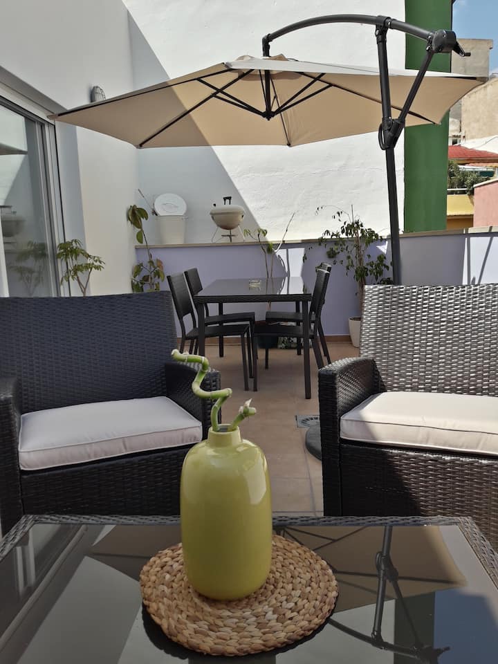 Penthouse Lumineux Au Centre-ville D'alicante - 亞利坎提