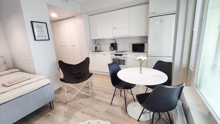 Lovely Peaceful Studio/close To Airport/free Park - Vantaa