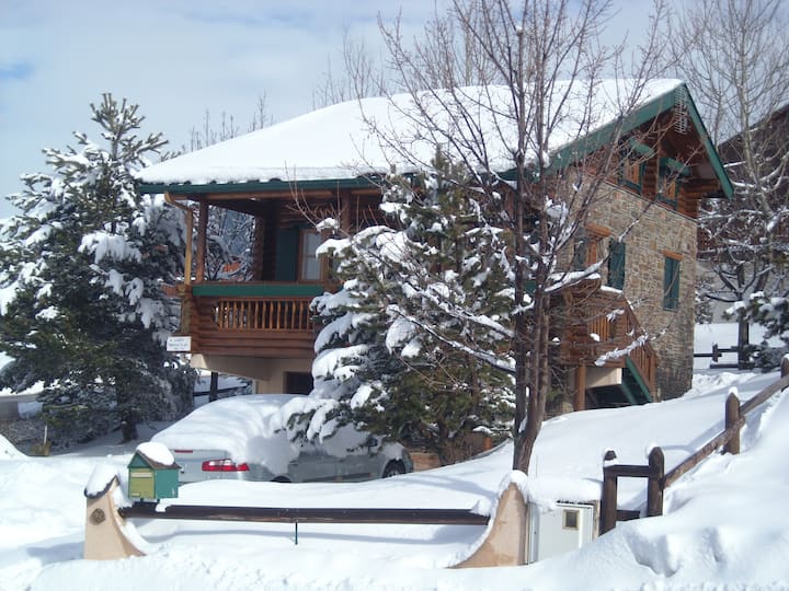 Chalet Finlandais Ensoleillé Avec Jardin & Parking - Vall de Núria