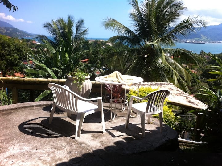 Casa Ilhabela Com Vista Para O Mar E Wifi - Ilhabela
