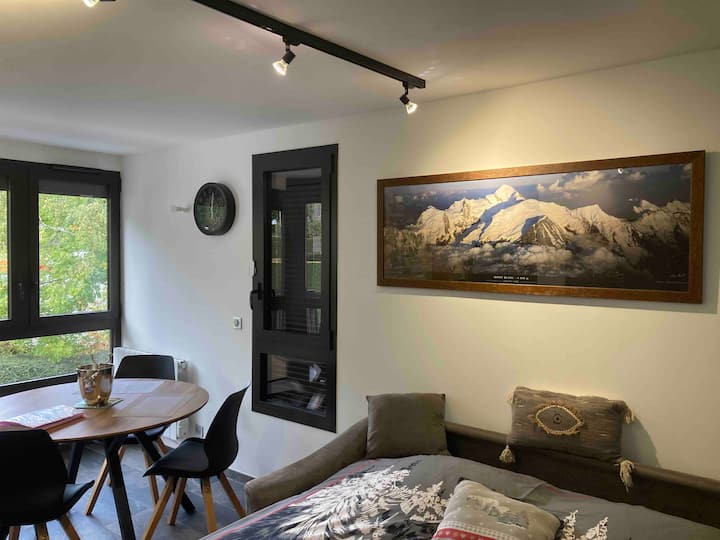 Studio 36 M2 Très Cocooning Pour Deux - Les Houches