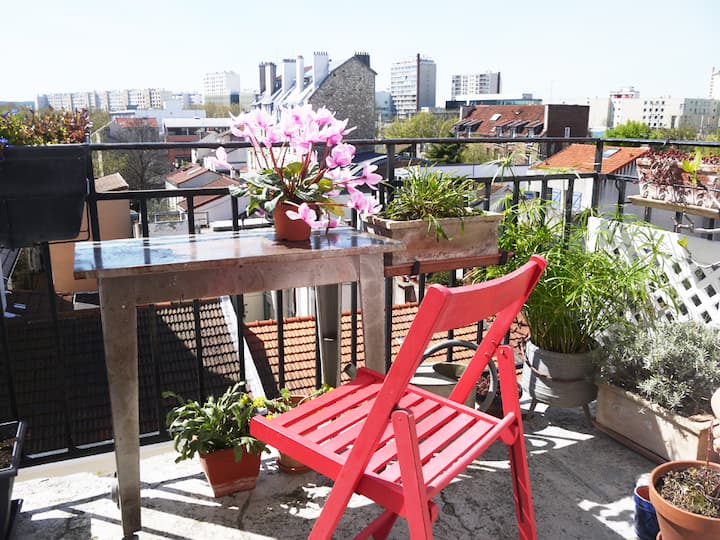 Charme, Espace, Calme Et Lumière à 2 Pas Du Métro. - Malakoff