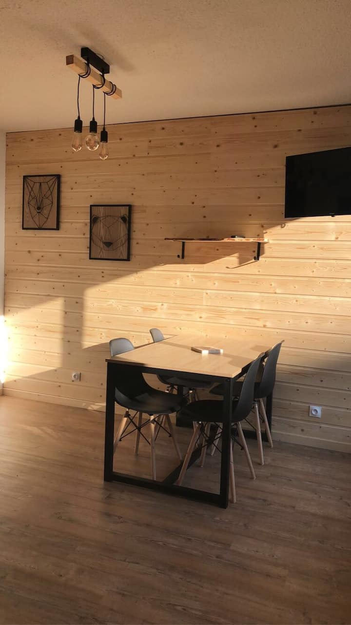 T2 Appart Classé 2 éToiles  6 Couchages - Fontcouverte-la-Toussuire