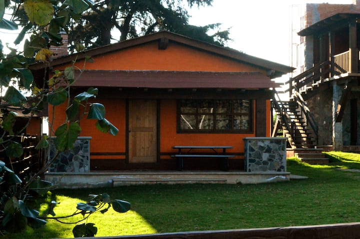 Cabañas Puerta Del Bosque 4 Personas (Naranja) - La Manzanilla de La Paz
