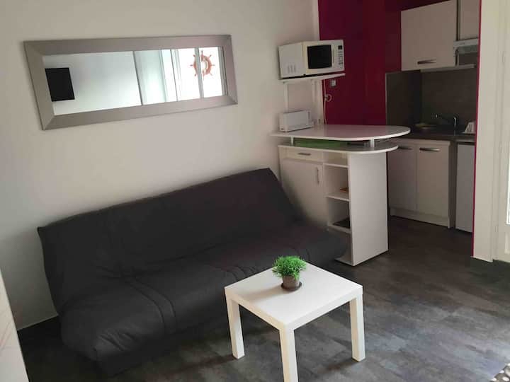 Studio Klimatisierte Kabine + Wifi + Privater Parkplatz - Port Camargue