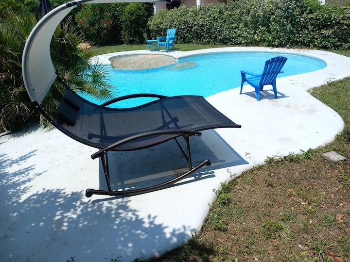 Piscine Privée Sécurisée Clim Proche Plage Tram - Montpellier