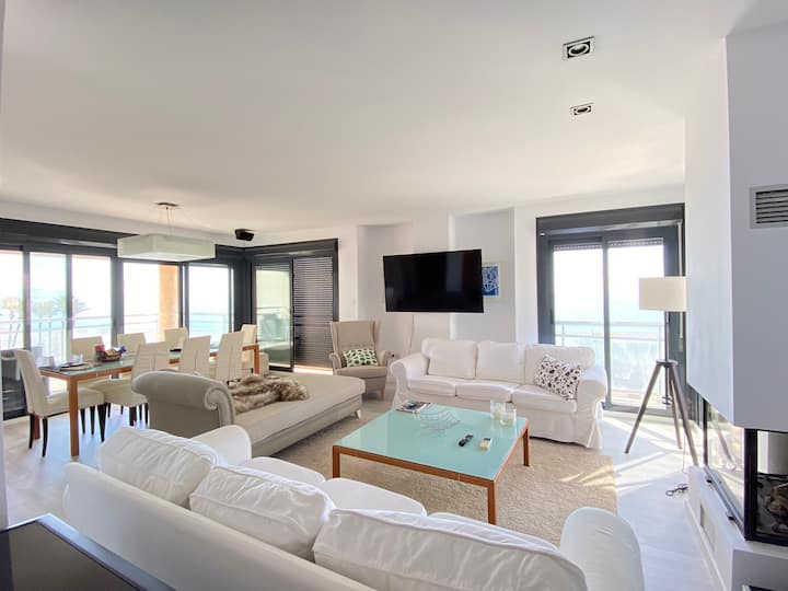 Pisazo 270m2 Primera Línea De Playa Súpervista Mar - Roquetas de Mar