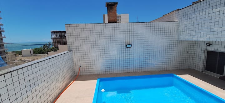 Cobertura Piscina Beiramar Praia Do Morro 15 Pesso - Guarapari