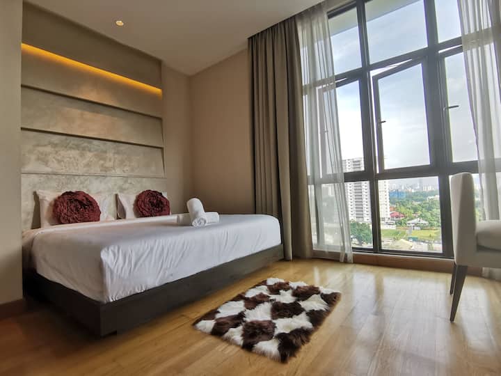 Damai 88 2br Klcc Area (Bathtub + Balcony + Pool) - Kuala Lumpur