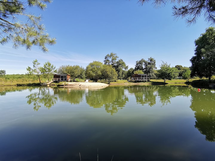 Chalet Nature Et Lac Privé (2) - Saint-Vincent-de-Tyrosse