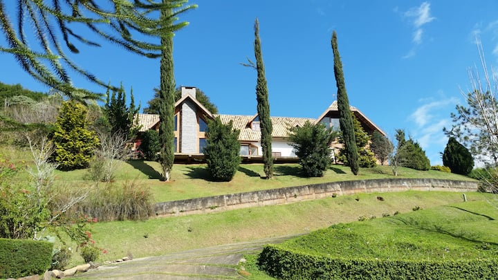 Casa De Campo Na Mantiqueira - Condomínio Fechado - Santo Antônio do Pinhal