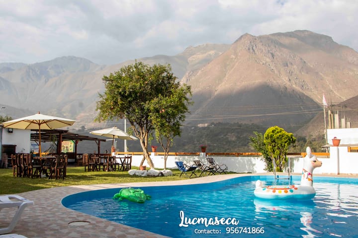 Lucmaseca Casa De Campo - Piscina - Santa Eulalia, Perou