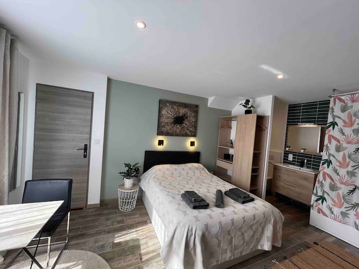 Cosy Studio L’éclipse Balneo - Tassin-la-Demi-Lune