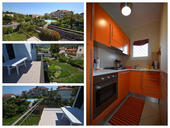 Wonderful Three-room Villa Sea View +Swimming Pool - San Bartolomeo al Mare