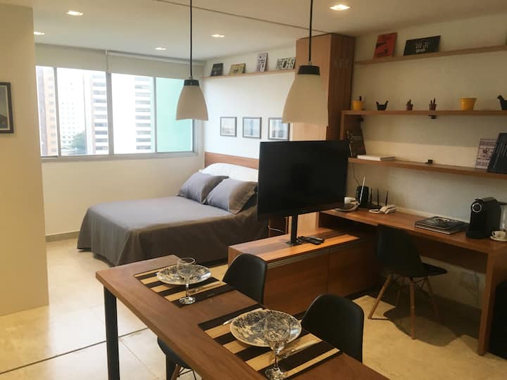 Loft Novissimo Ao Lado Da Fgv , Sirio E Paulista - São Paulo