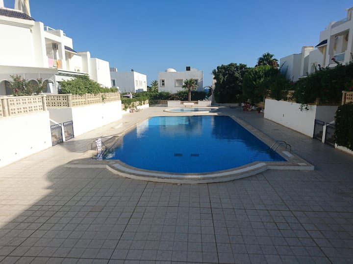 Résidence Pied Dans L'eau Avec Piscine Hammamet - Nabeul‎