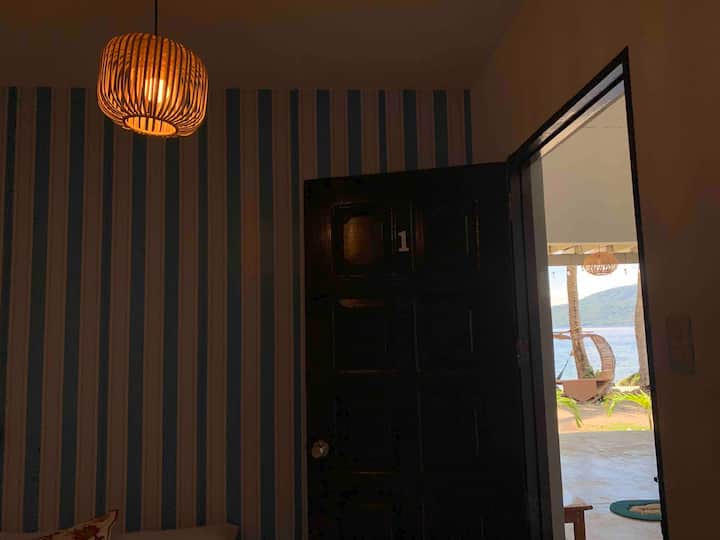 Beachfront Room 1  @Ysabellamabels Beach House - Tingloy