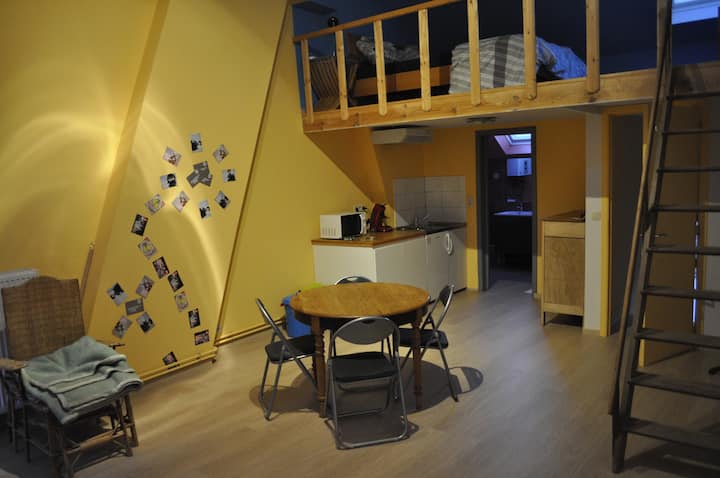 Grand Studio Avec Mezzanine - Mons