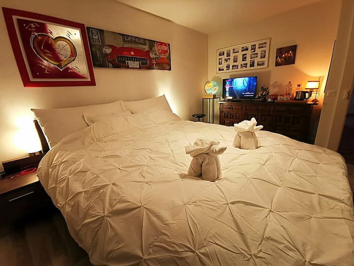 Chambre Confortable Avec Parking Et Petit-déjeuner - Yverdon-les-Bains