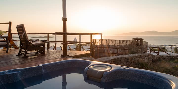 Cyan Blue Suite In Mykonos Town - Mykonos