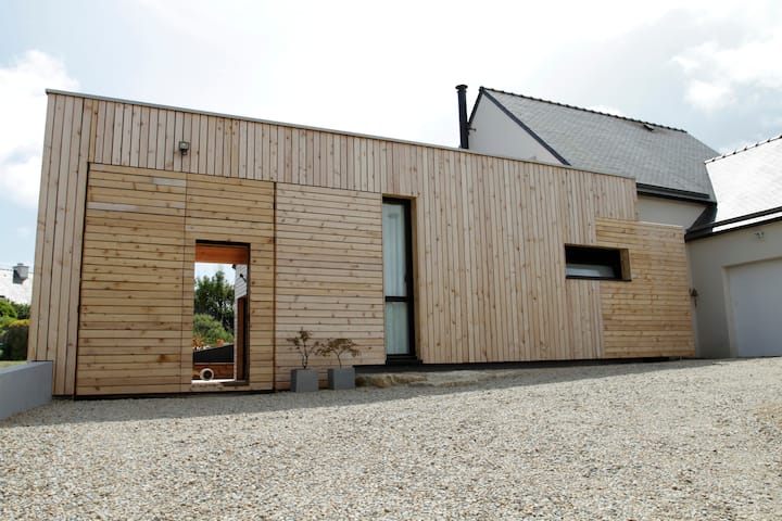 Maison En Bois  Atypique, Plage à Pied.... - Erdeven