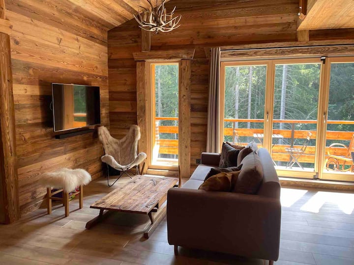 Magnifique Appartement Chalet  Vue Mont Blanc - Saint-Gervais-les-Bains