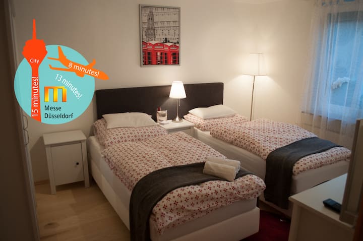 Nice Room Close To Airport And Trade Fair - Düsseldorf