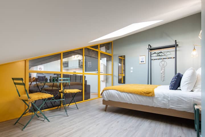Le Grenier D'oullins, 35m² Au Calme - Sainte-Foy-lès-Lyon