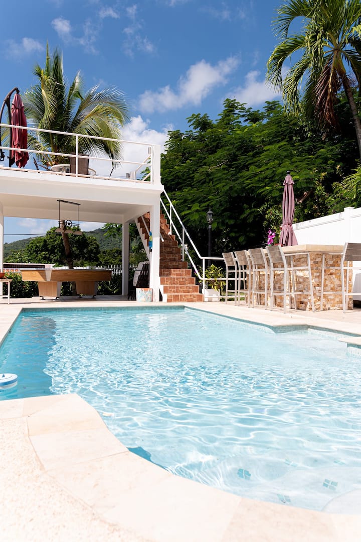 Beach Villa Don Rafa With Pool And 5-bedrooms - Puerto Rico