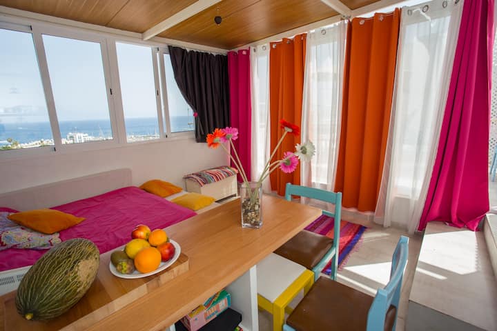 Sunny Roof Apartment In Playa Mogan. 250m To Beach - Mogán