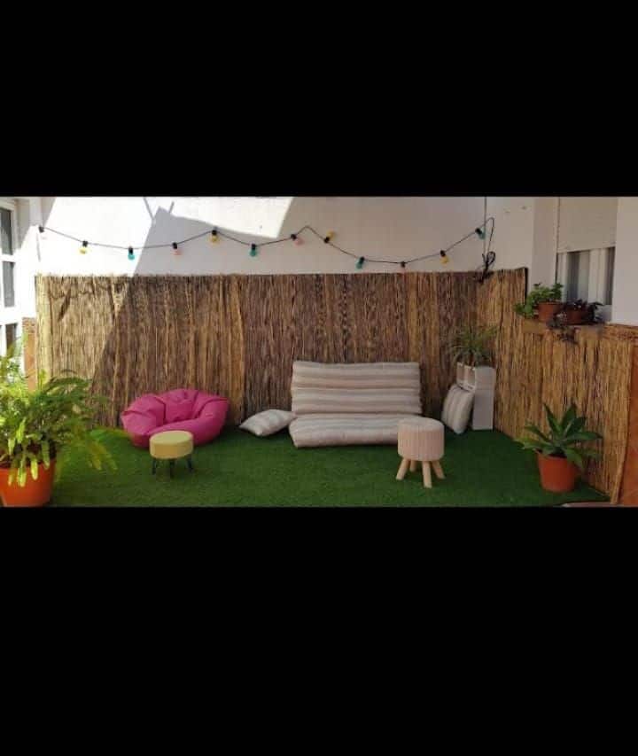 Chalet Reformado Barbacoa-patio-chillout - Ayamonte