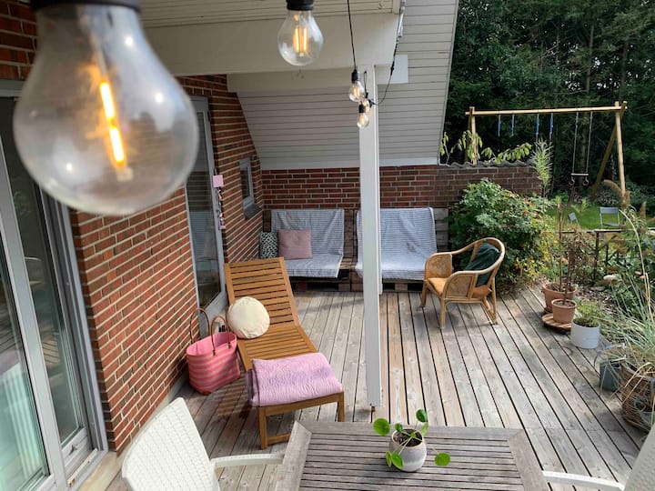 Stor Familie-villa I Fantastisk Naturområde - 덴마크