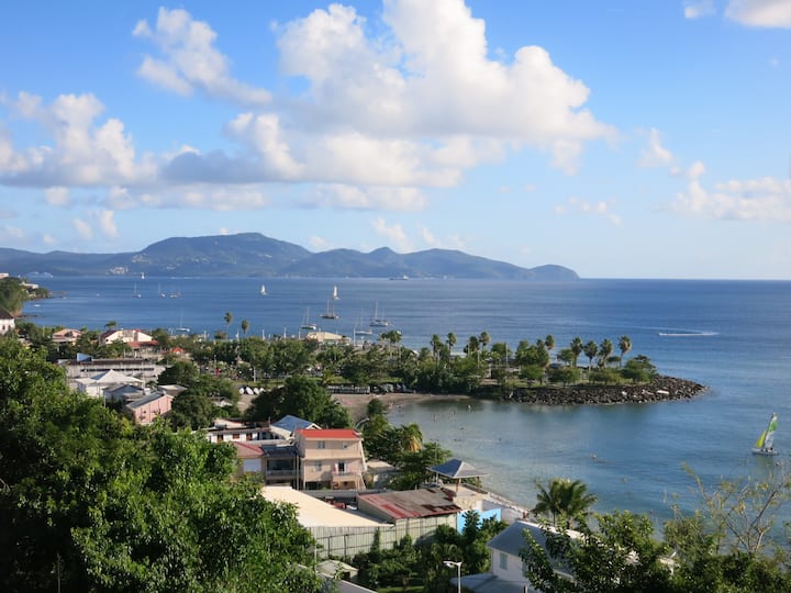 Sur Les Hauteurs De Schoelcher à 10' De La Plage - Fort-de-France