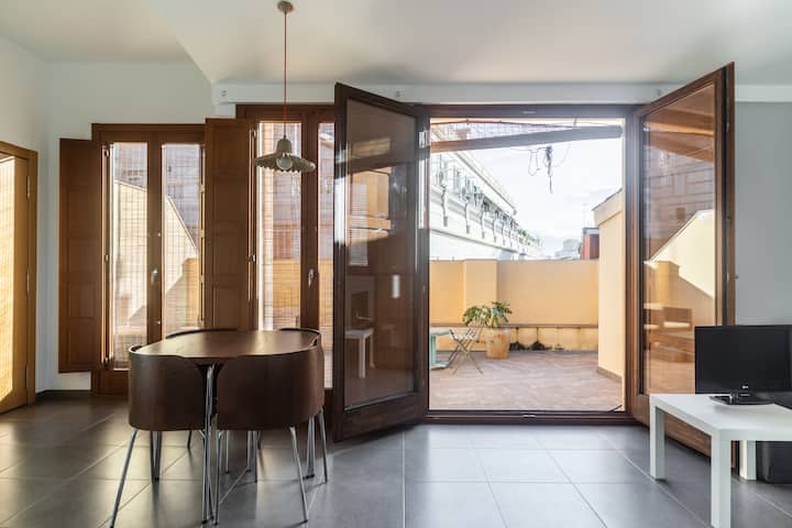 Attic Ciutat Vella/wifi/city Center - Valencia