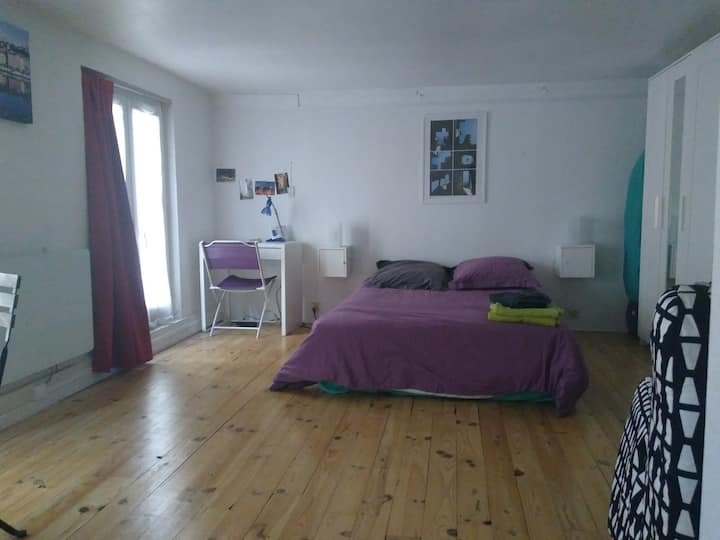Grand Studio Lumineux Et Calme, Central. - Lyon