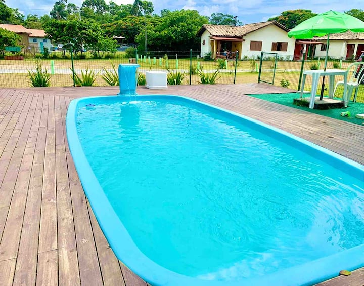 Kitinete Praia Do Rosa Com Ar-piscina Flatsnorosa - Imbituba