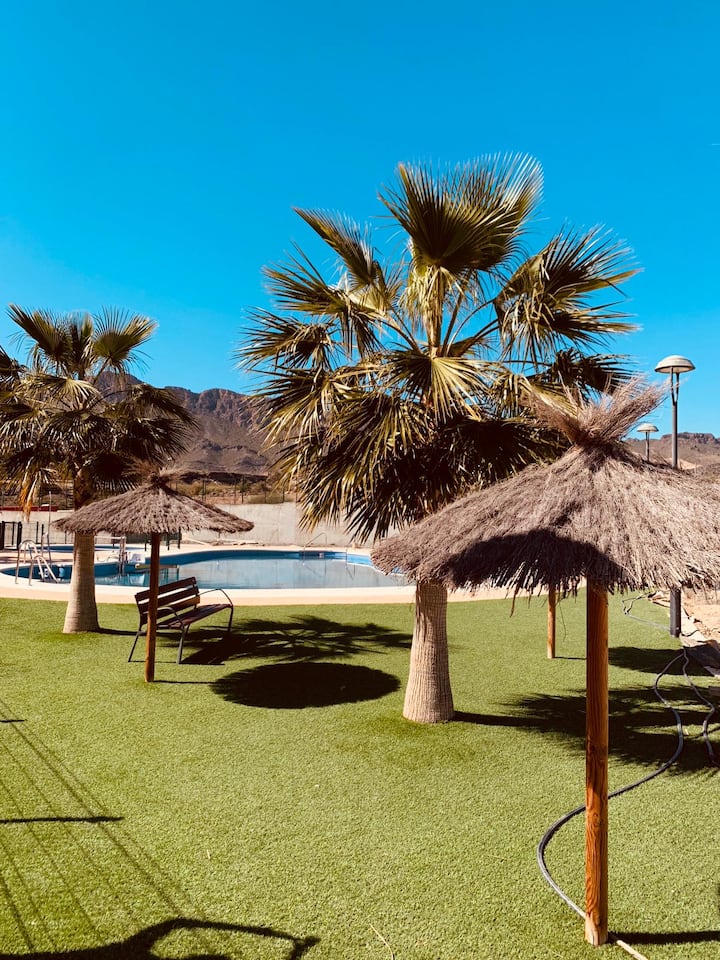 Holiday Apartment With Pool In Almería. - Pulpí