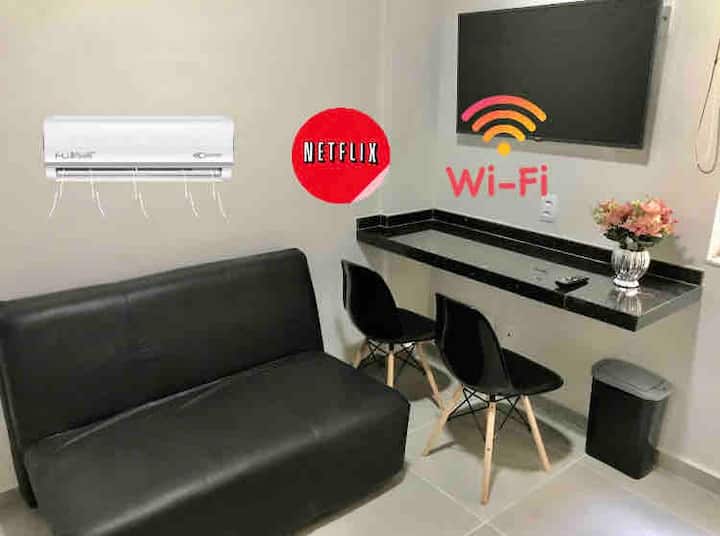 Flat Arpoador (204) 1 Quarteirão Posto 6! - Rio de Janeiro