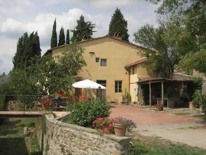 Restored Farmhouse In Chianti Close To Florence - Toscane