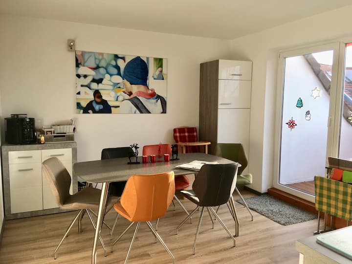 Moderne Wohnung (62 Qm) Mit  Dachterrasse - Leipzig
