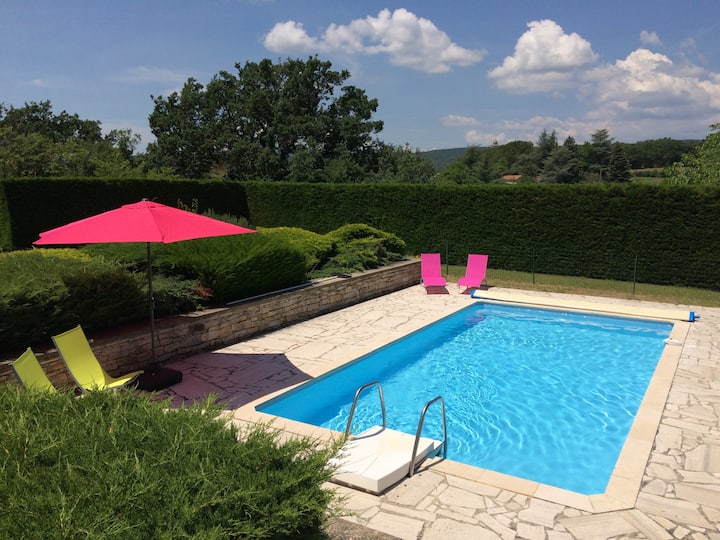 Maison Avec Grand Terrain Vue Panoramique, Piscine - Forcalquier